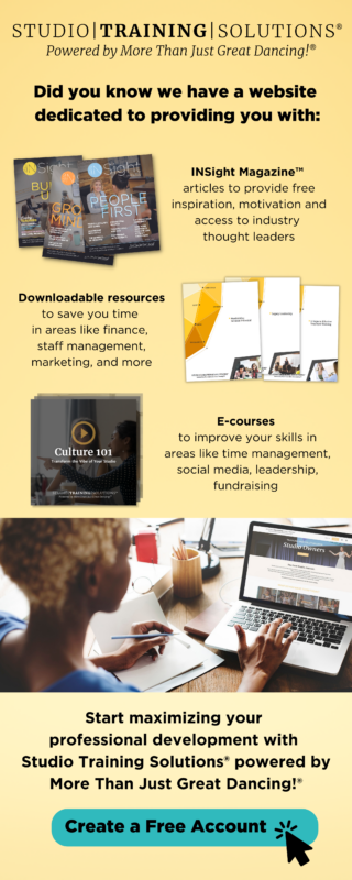 Studio Training Solutions® | More Than Just Great Dancing